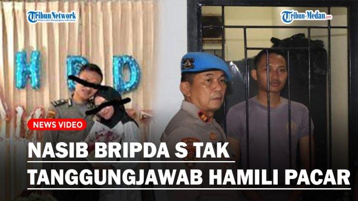 Nasib Bripda S yang Viral Hamili Pacar tapi Tak Bertanggung Jawab, Lesu ...