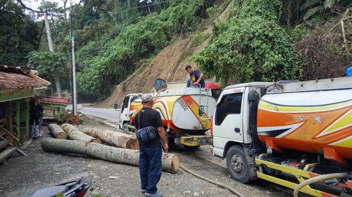 KONDISI Terkini Arus Sembahe-Tirtanadi Lancar Usai Longsor dan Banjir - Tribun-medan.com