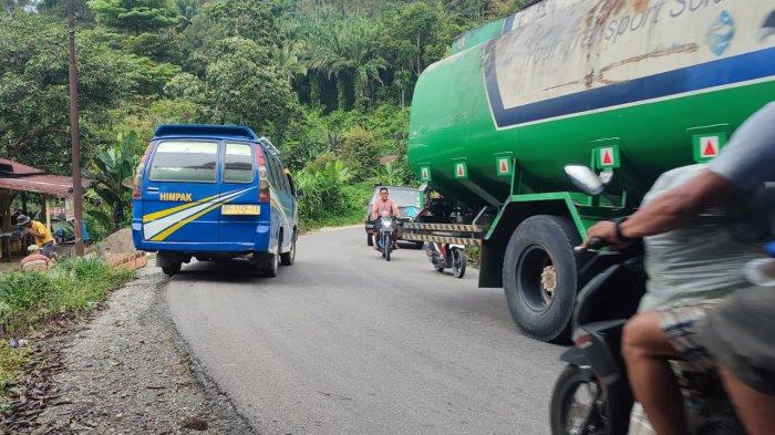 INILAH Jalur Lintas Sidikalang-Subulussalam, Jalur Menikung yang Dikenal Rawan - Tribun-medan.com