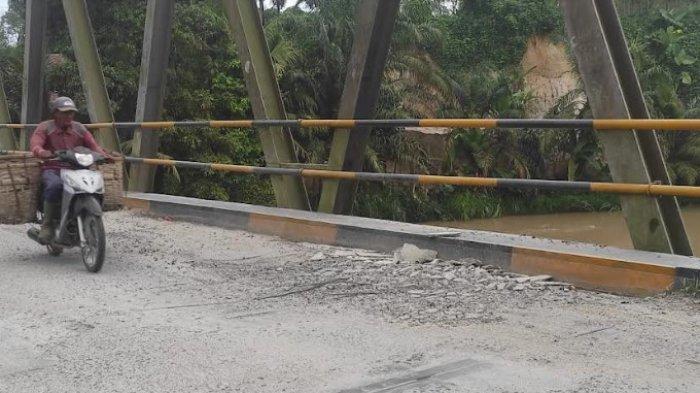 Warga Kecewa, Jembatan di Jalan Lubuk Pakam-Dolok Masihul Rusak Lagi ...