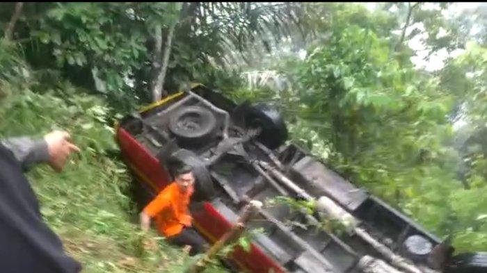 KRONOLOGI Bus Lalupa Karona Terguling di Kawasan Hutan Lae Pandaroh ...