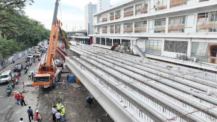 Pengerjaan Overpass dan Underpas Pemko Medan Tahap Pengecoran Dinding, Target Selesai Akhir ...