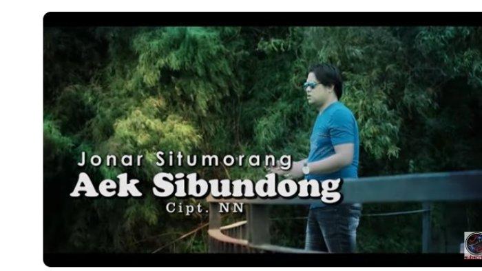 Lirik Lagu Batak Aek Sibundong Dipopulerkan oleh Jonar Situmorang - Tribun-medan.com