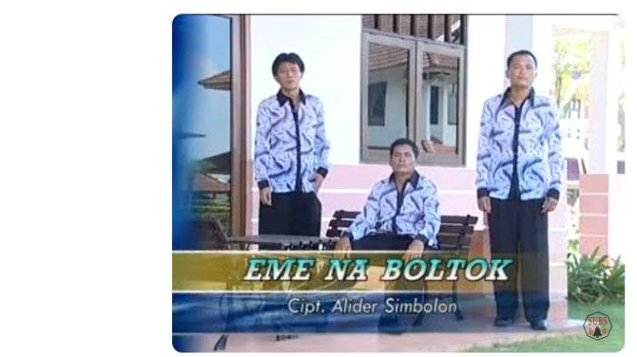 Lirik Lagu Batak Eme Na Boltok yang Dipopulerkan oleh Trio Satahi - Tribun-medan.com