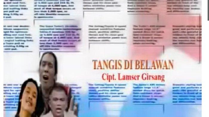 Lirik Lagu Batak Tangis Di Belawan yang Dipopulerkan Trio Santana - Tribun-medan.com