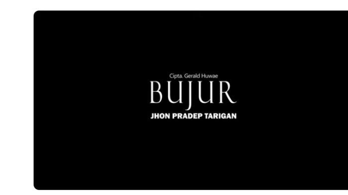Lirik Lagu Karo Bujur Dipopulerkan oleh Jhon Pradep Tarigan - Tribun ...