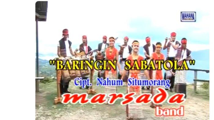 Lirik Lagu Batak Baringin Sabatola, Dipopulerkan Marsada Band - Halaman 3 - Tribun-medan.com