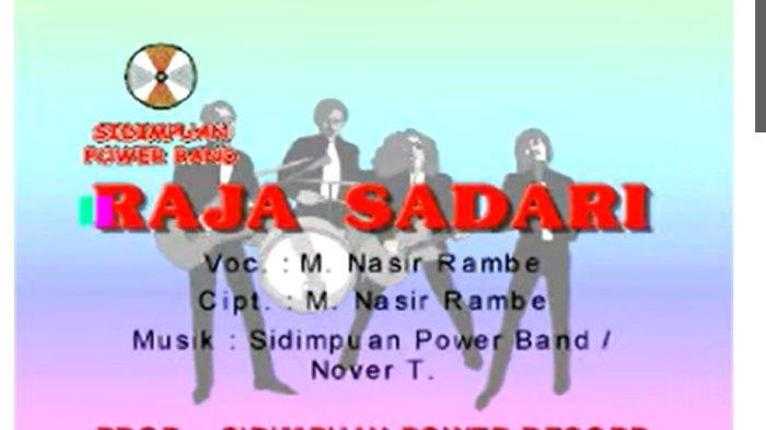 Lirik Lagu Tapsel Raja Sadari yang Dipopulerkan oleh M Nasir Rambe ...