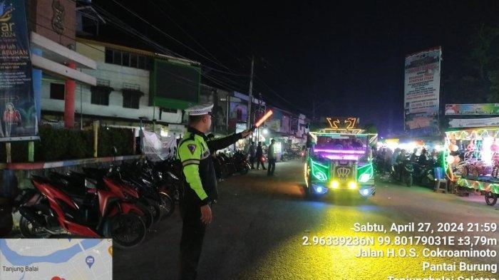 Road to FESyar Digelar, Satlantas Polres Tanjungbalai Turunkan Personel Amankan Arus Lalu Lintas ...
