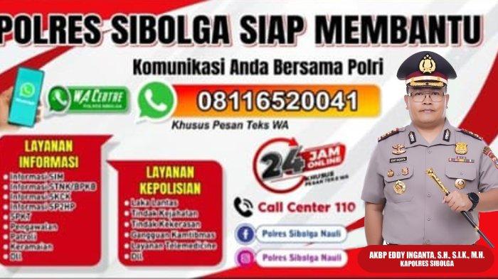 Kapolres Sibolga Ajak Masyarakat Manfaatkan Call Center 110 untuk ...