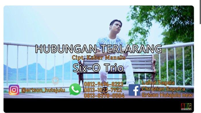 Lirik Lagu Batak Hubungan Terlarang, Dipopulerkan Six-O Trio - Tribun-medan.com