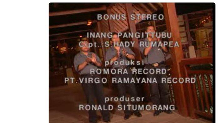 Lirik Lagu Batak Inang Pangittubu Dipopulerkan oleh Trio Lamtama ...