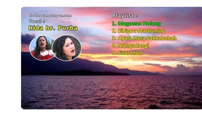 Lirik Lagu Simalungun Magouan Holong yang Dipopulerkan Rida Purba - Tribun-medan.com