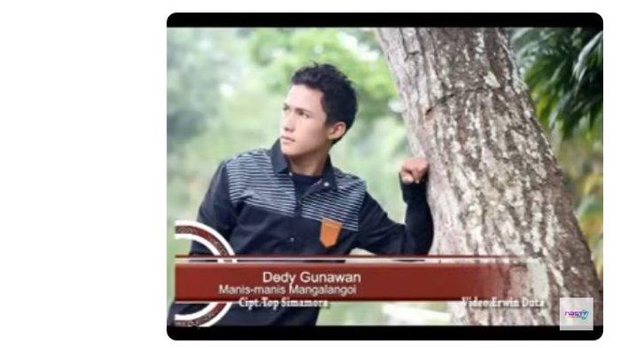 Lirik Lagu Tapsel Manis Manis Mangalangoi yang Dipopulerkan oleh Dedy Gunawan - Tribun-medan.com