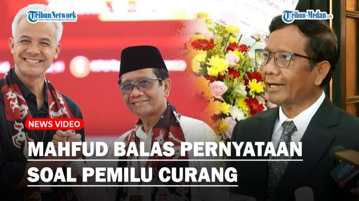 MAHFUD MD Angkat Bicara Soal Pernyataan Pihak yang Kalah Selalu Tuduh Pemilu Curang - Tribun ...