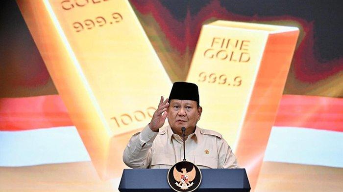MAYOR Teddy Ditegur Prabowo saat Resmikan Bank Emas, Minta Undang ...