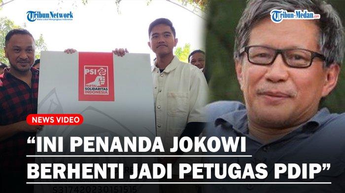 MENOHOK, Rocky Gerung Nilai Kaesang ke PSI Tanda Jokowi Berhenti jadi ... MENOHOK, Rocky Gerung Nilai Kaesang ke PSI Tanda Jokowi Berhenti jadi ...