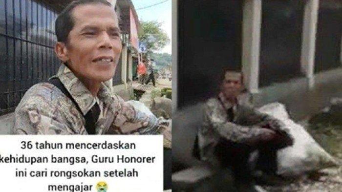 MIRIS Nasib Guru Honorer Nyambi Jadi Pemulung, Ngajar 36 Tahun, Gaji ...
