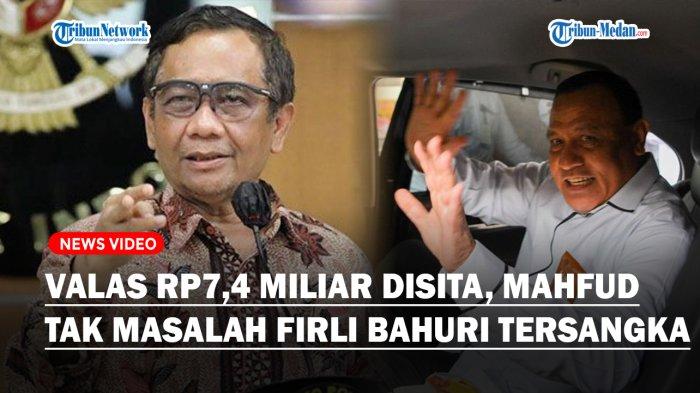 Firli Bahuri Tersangka Belum Ditahan, Mahfud MD: Mungkin Polisi Tidak Khawatir Dia Lari - Tribun ...
