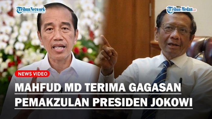 Mahfud MD Terima Tokoh Petisi 100 yang Ingin Jokowi Dimakzulkan, Minta Lapor ke Parpol dan DPR ...