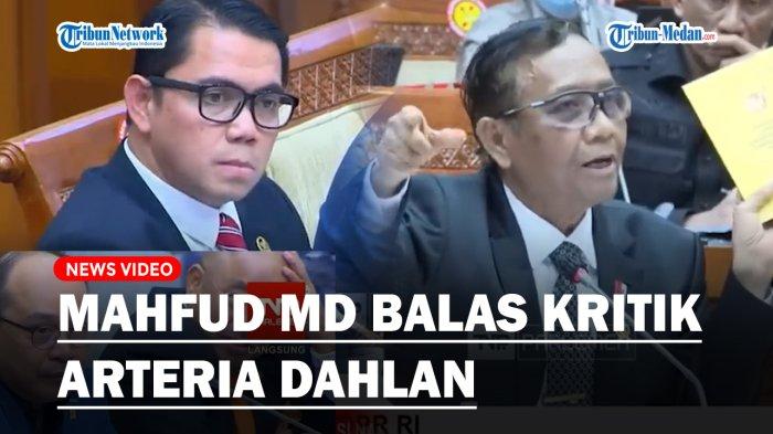 Mahfud MD ke Arteria Dahlan: Beranikah Saudara Arteria Bilang Kayak Gitu kepada Kepala BIN ...