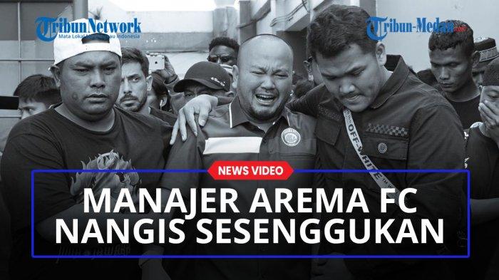 MANAJER AREMA FC Nangis Sesenggukan saat Tabur Bunga Bersama Pemain ... MANAJER AREMA FC Nangis Sesenggukan saat Tabur Bunga Bersama Pemain ...