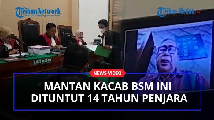 Tak Terima Didakwa Korupsi Rp 24 Miliar, Mantan Kacab PT. BSM Gajah Mada Medan Menangis: Itu ...