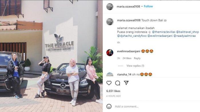 AKHIRNYA Maria Ozawa (Miyabi) Tiba di Indonesia, Tak Sia-sia Persiapan Sang Gladiator Vicky ...