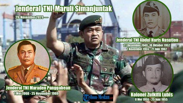 MARULI Simanjuntak Jenderal ke-4 Berdarah Batak Jadi KASAD, Terakhir ...