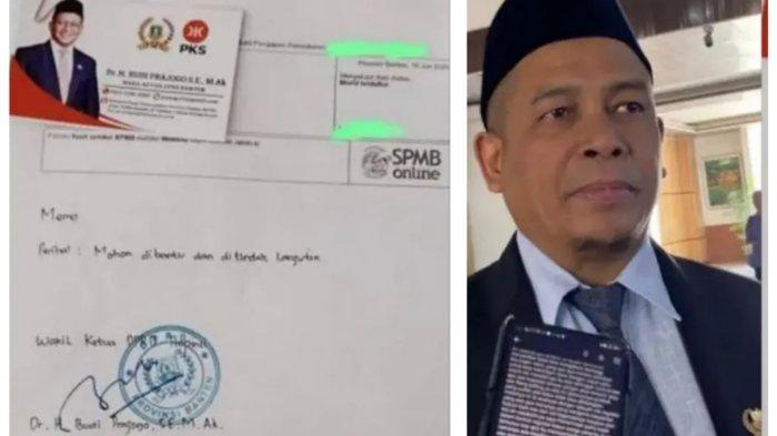 NASIB Wakil Ketua DPRD Banten Budi Prajogo setelah Viral Memonya soal ...