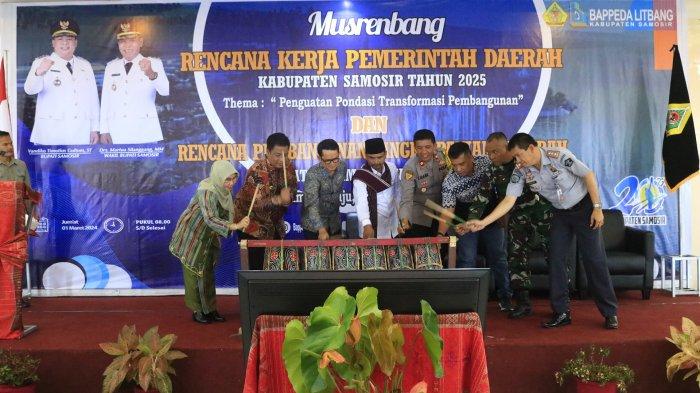 Bupati Samosir Buka Musrenbang RKPD Tahun 2025 dan RPJPD Tahun 2025-2045 - Halaman all - Tribun ...