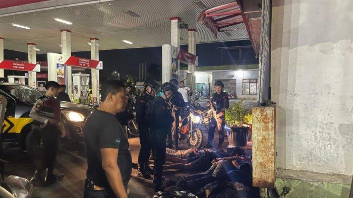Brimob Polda Sumut Patroli Skala Besar, Amankan Geng Motor dan Cegah ...
