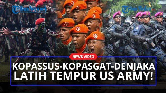 Mengerikannya Latihan Tempur Pasukan Khusus TNI Kopassus, Kopasgat & Denjaka dengan Tentara ...