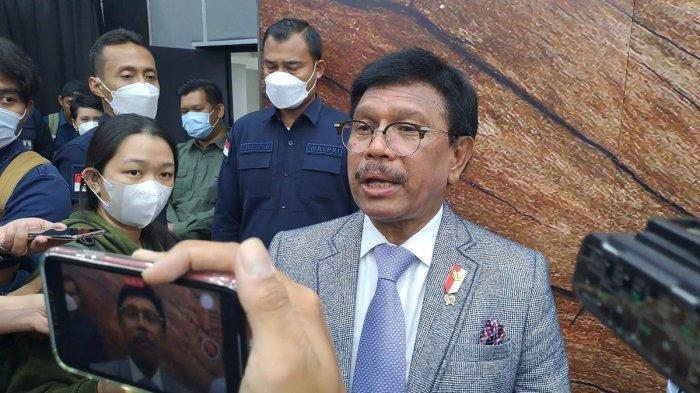 Menteri Kominfo Johnny G Plate Akhirnya Muncul di Kejagung Diperiksa ...