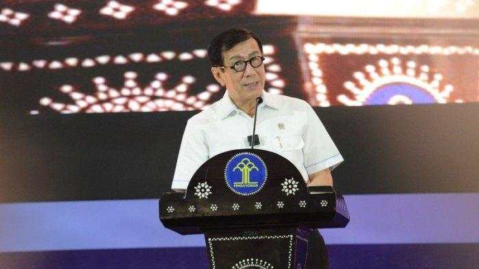 Refleksi Akhir Tahun, Yasonna Beberkan Capian Kinerja Kemenkumham Selama 2022 - Tribun-medan.com