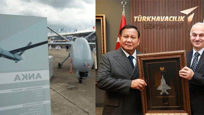 Prabowo Borong 12 Drone Tempur ANKA Senilai Rp 4,5 Triliun, Ini ...
