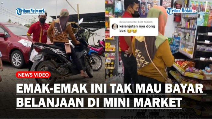 Main Kali Kelakuan Ibu Ini, Belanja di Minimarket Tak Mau Bayar, Alasannya Sudah Bayar Pajak ...