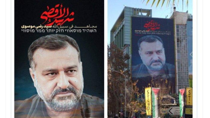 ISRAEL Gempur Damaskus Suriah, Seorang Jenderal Top Iran Sayyed Razi ...