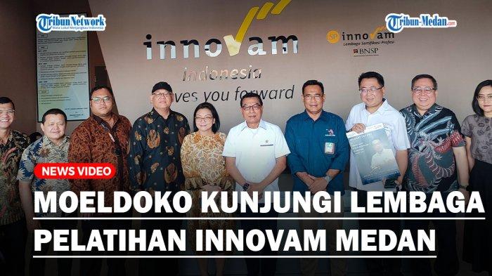 Kepala Staf Kepresidenan Moeldoko Kunjungi Lembaga Pelatihan Innovam Medan - Tribun-medan.com