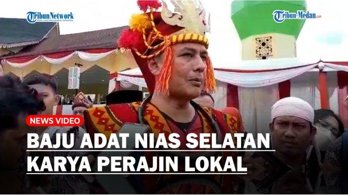 Wagub Musa Rajekshah Pakai Baju Adat Nias Selatan Karya Perajin Lokal ...