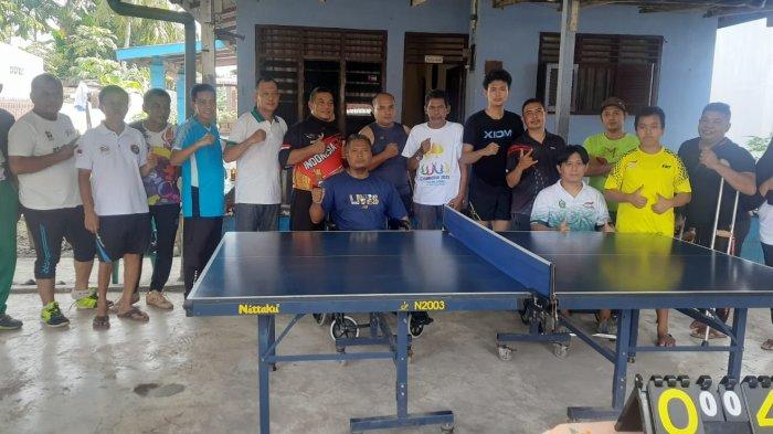 Jelang Peparnas 2024, NPC Tennis Meja Sumut Gelar Pertandingan Persahabatan - Tribun-medan.com