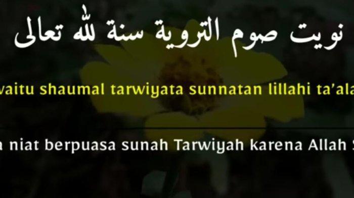 Niat Puasa Sunnah Tarwiyah Berikut Tata Cara Beserta Keutamaannya ...