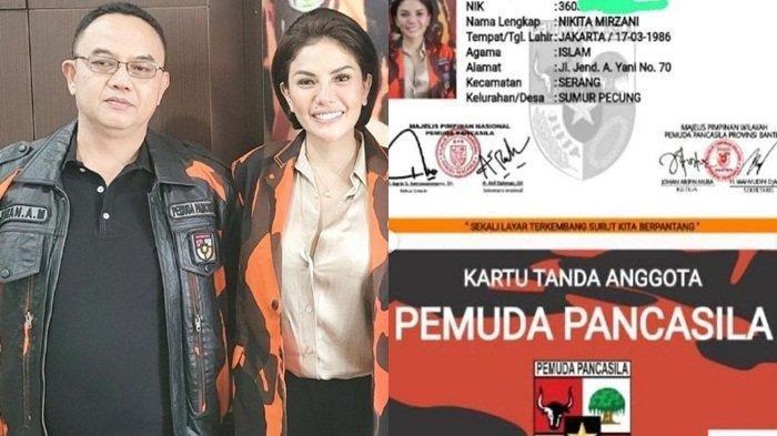 Dianggap Cari Bekingan, Nikita Mirzani Gabung Ormas Pemuda Pancasila ...
