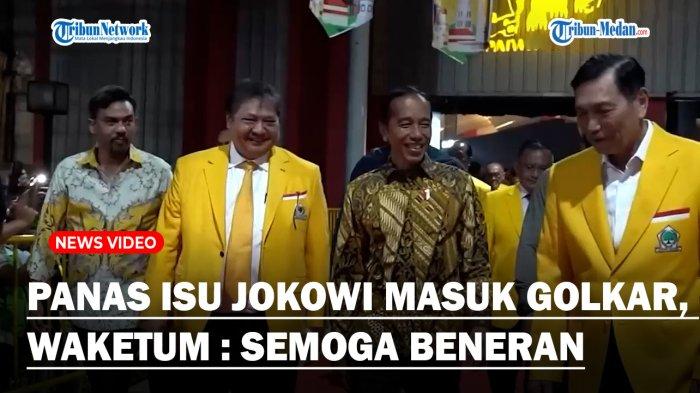 Panas Isu Jokowi Gabung Ke Golkar Wakil Umum Semoga Beneran Kami