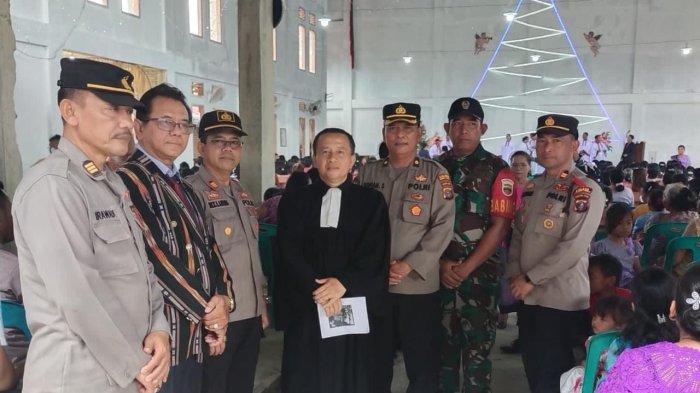 Polres Tapteng Sukses Mengamankan Perayaan Ibadah Natal 2022 - Tribun-medan.com
