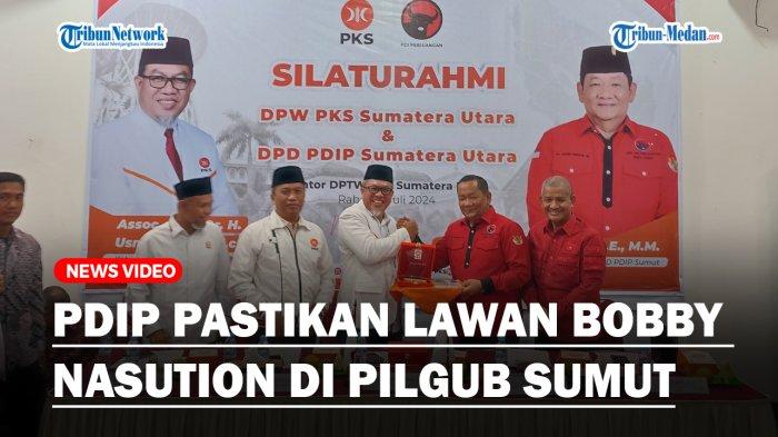 PDIP Pastikan Lawan Bobby Nasution di Pilgub Sumut: Calon Tunggal Rusak Demokrasi - Tribun-medan.com