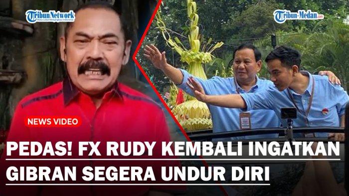 PEDAS! FX Rudy Peringatkan Gibran Untuk Segera Kembalikan KTA Hingga Undur Diri dari PDIP ...