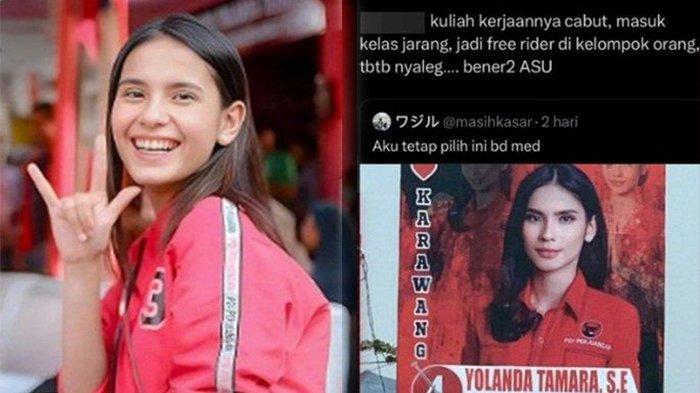 PROFIL Yolanda Tamara Caleg Muda PDIP, Viral Usai Dituding Sering Bolos ...