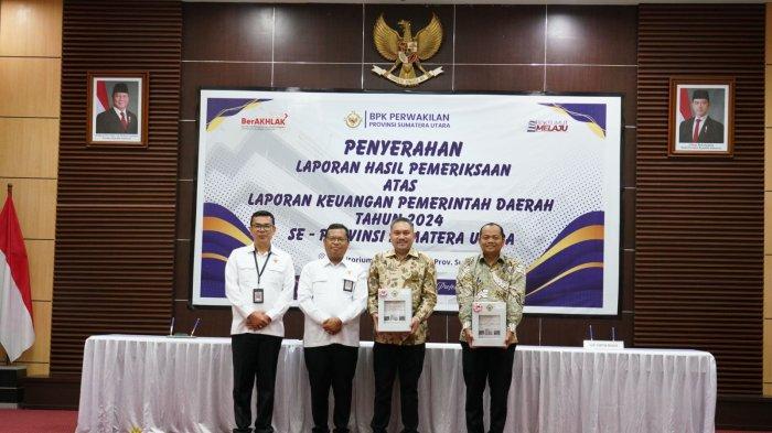 PEMKAB Pakpak Bharat Kembali Raih Opini WTP Atas Laporan Keuangan Tahun 2024 - Tribun-medan.com