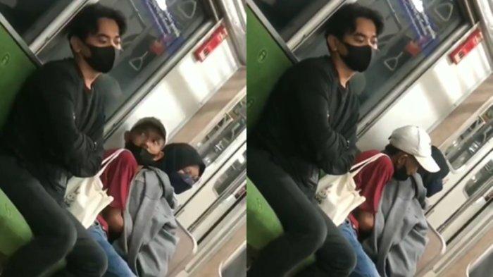 Tak Tahu Malu Pasangan Muda Mudi Asyik Berbuat Mesum Di Transportasi